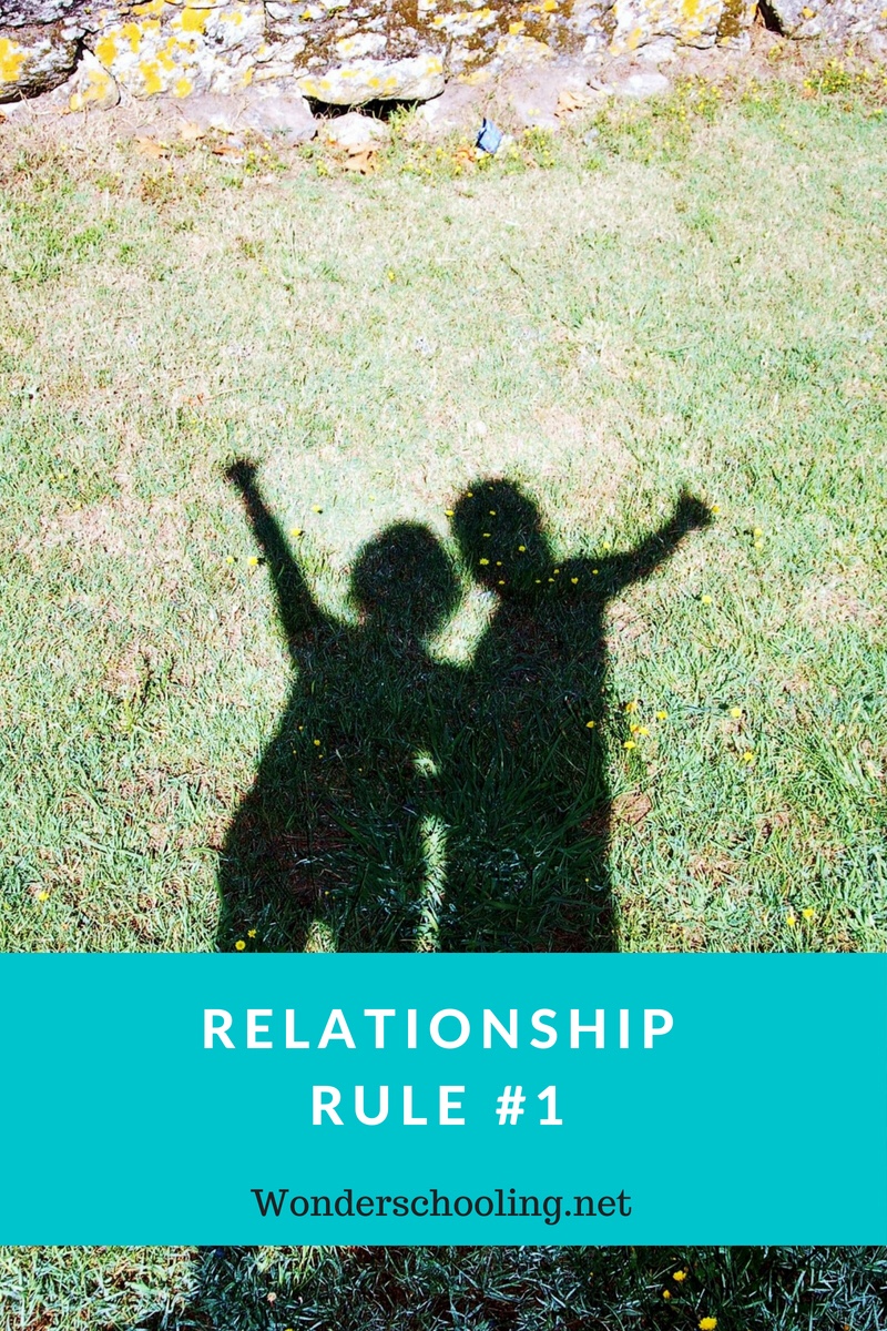 Relationship Rule # 1 – Wonderschooling